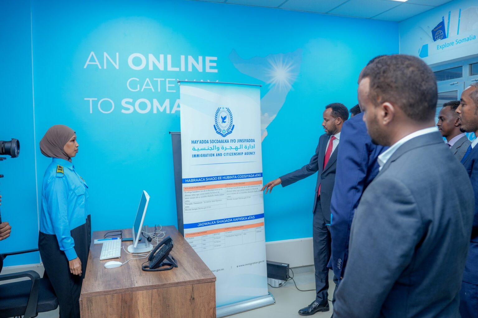 Somalia Officially Launches E-VISA/ETAS System to Facilitate Travel and Strengthen Security ...